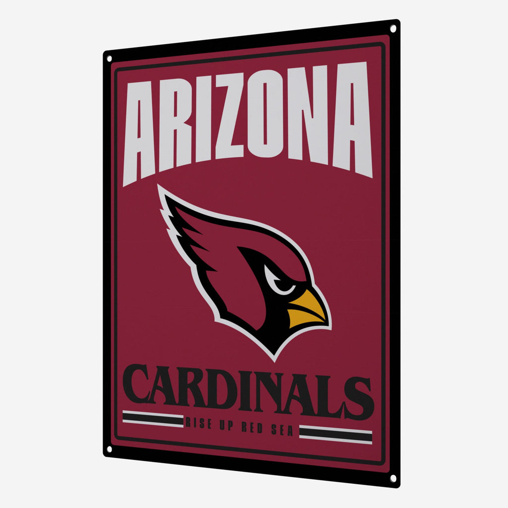 Arizona Cardinals Metal Tacker Wall Sign FOCO