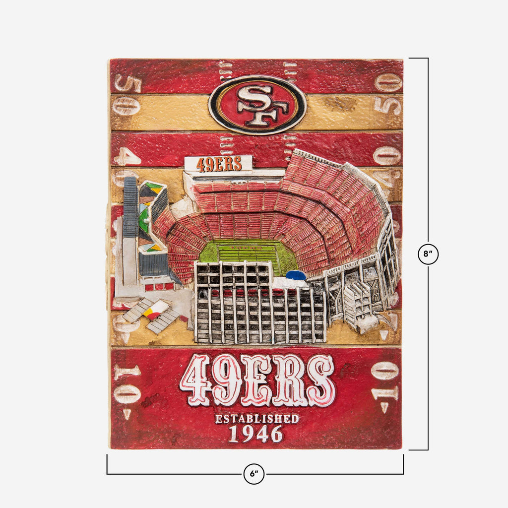 San Francisco 49ers Levi's Stadium Wall Plaque FOCO