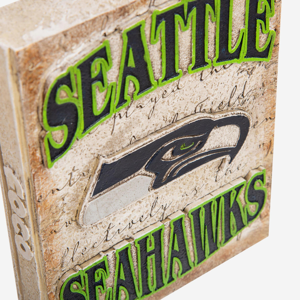 Seattle Seahawks Team Logo Wall Plaque FOCO