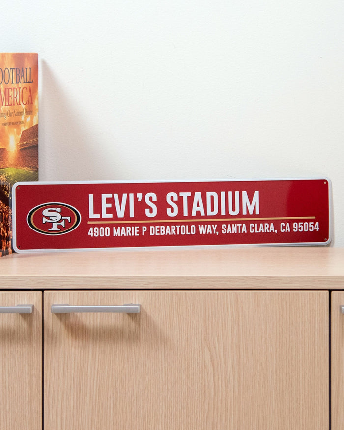 San Francisco 49ers Stadium Street Sign FOCO