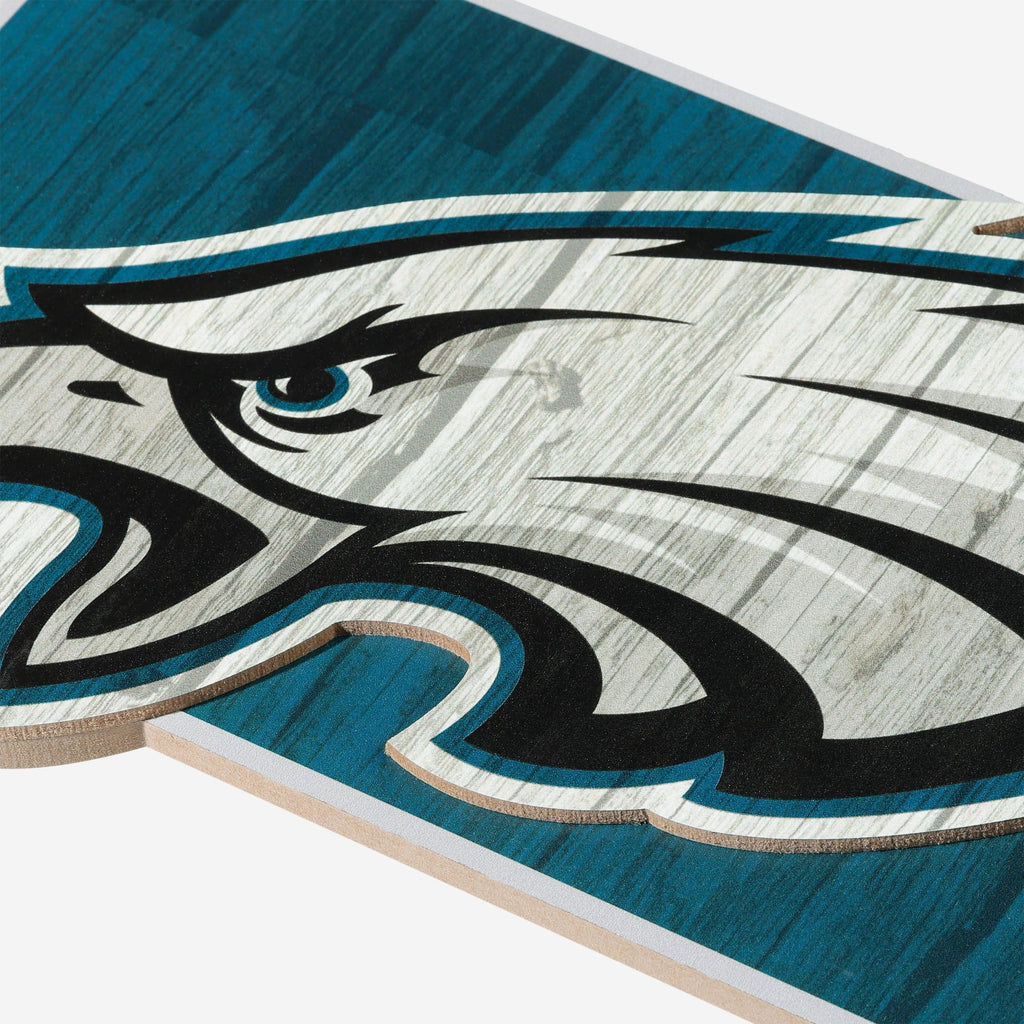 Philadelphia Eagles Wood State Sign FOCO
