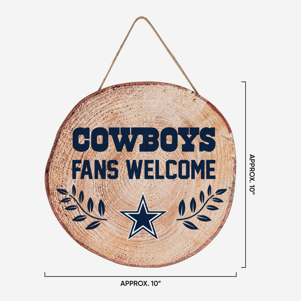 Dallas Cowboys Wood Stump Sign FOCO