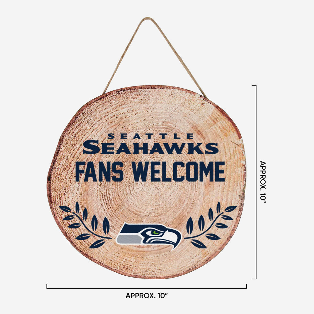 Seattle Seahawks Wood Stump Sign FOCO
