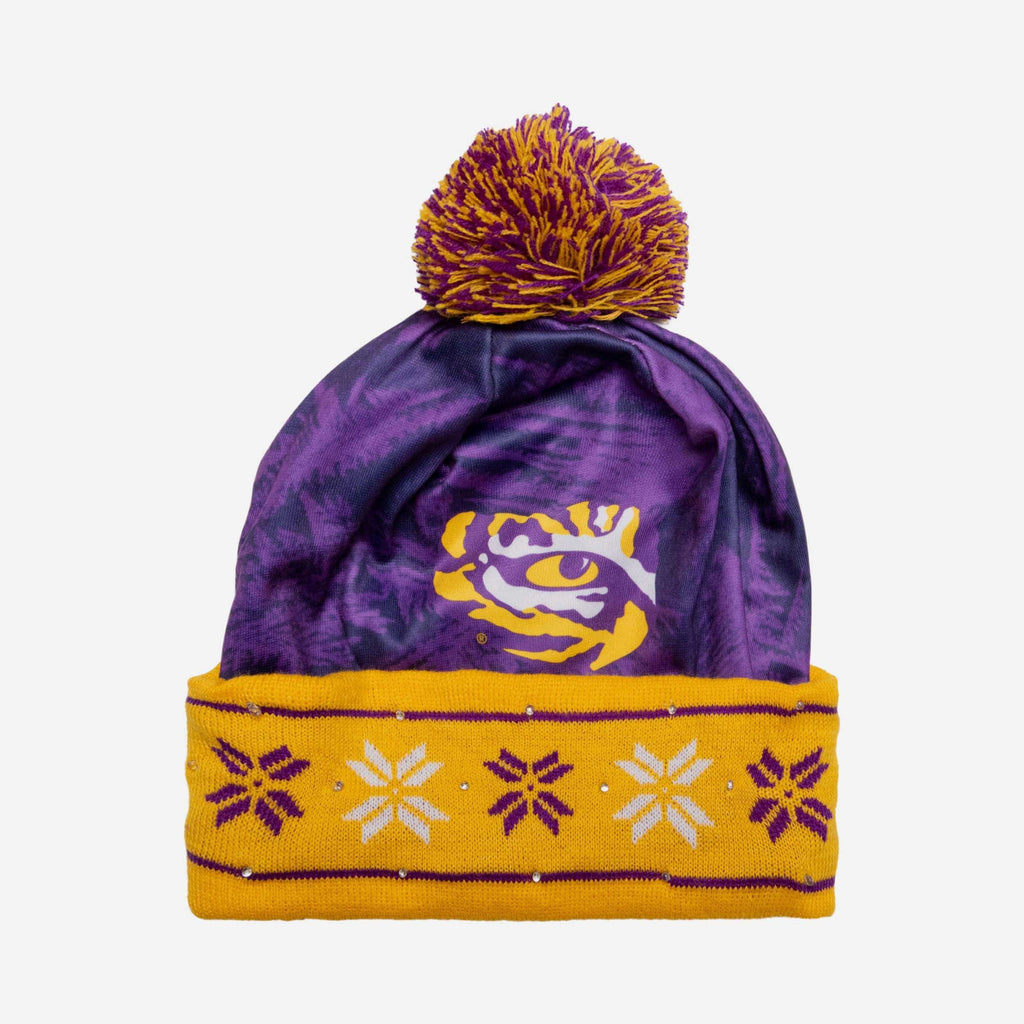 LSU Tigers Big Logo Light Up Beanie FOCO