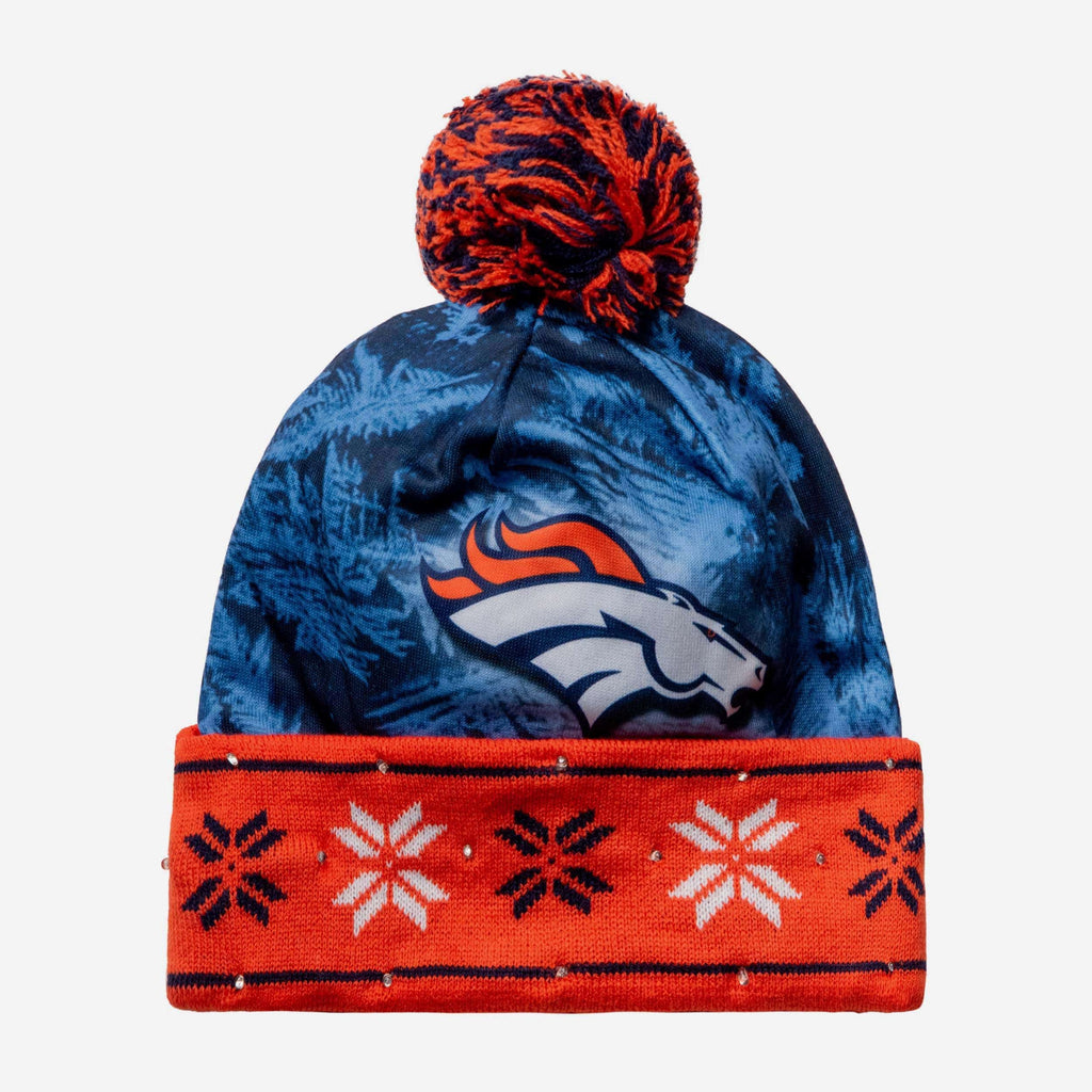 Denver Broncos Big Logo Light Up Beanie FOCO