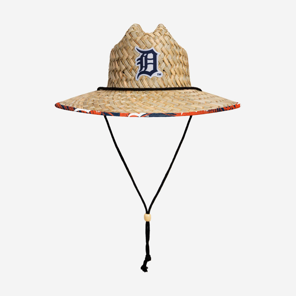 Detroit Tigers Floral Straw Hat FOCO