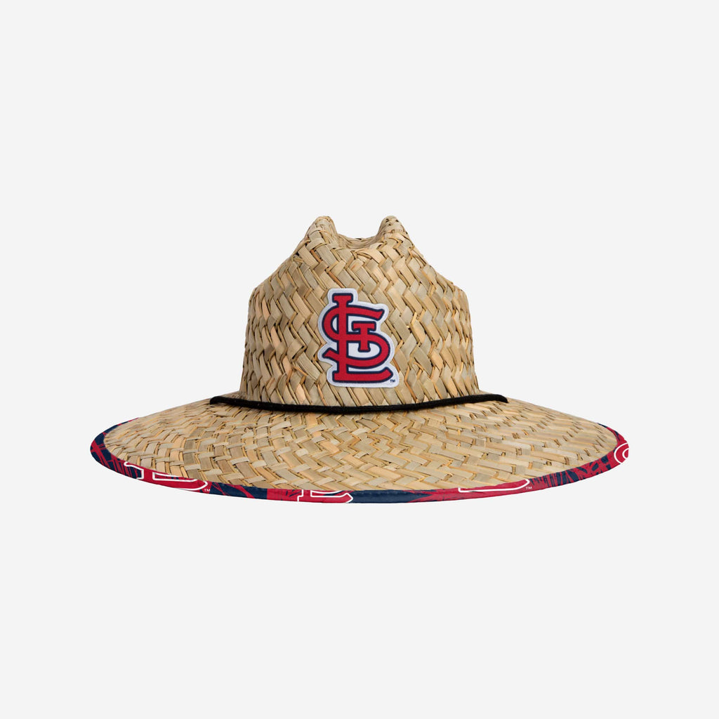 St Louis Cardinals Floral Straw Hat FOCO