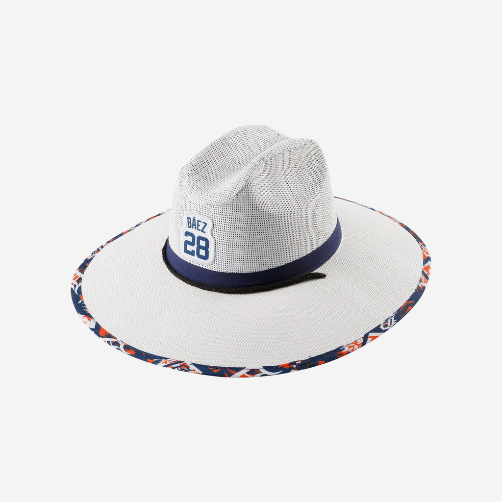 Javier Baez Detroit Tigers Straw Hat FOCO