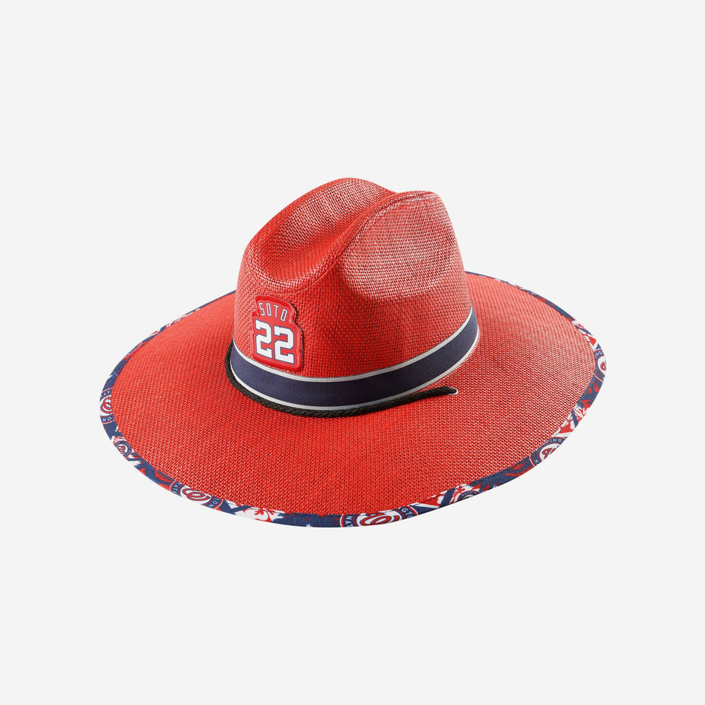 Juan Soto Washington Nationals Straw Hat FOCO