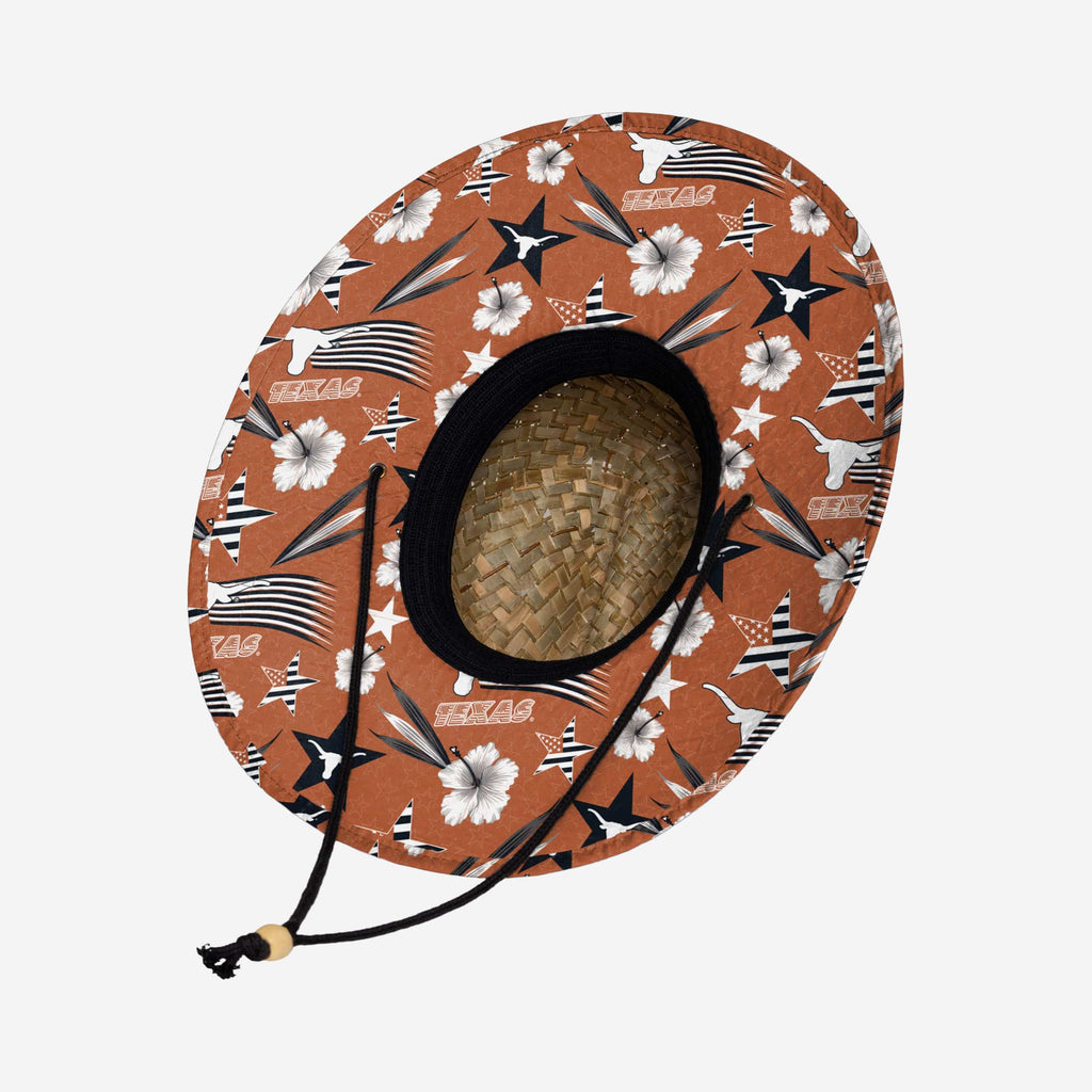Texas Longhorns Americana Straw Hat FOCO