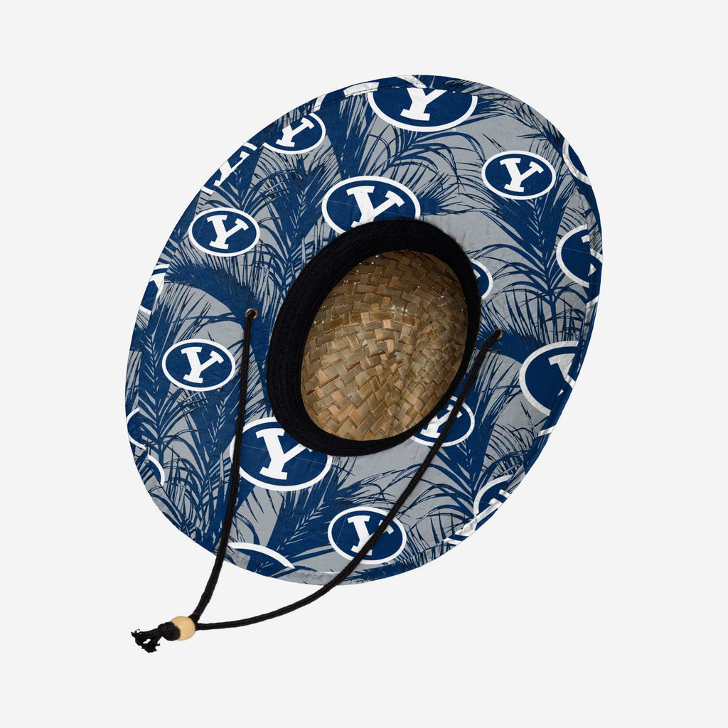 BYU Cougars Floral Straw Hat FOCO