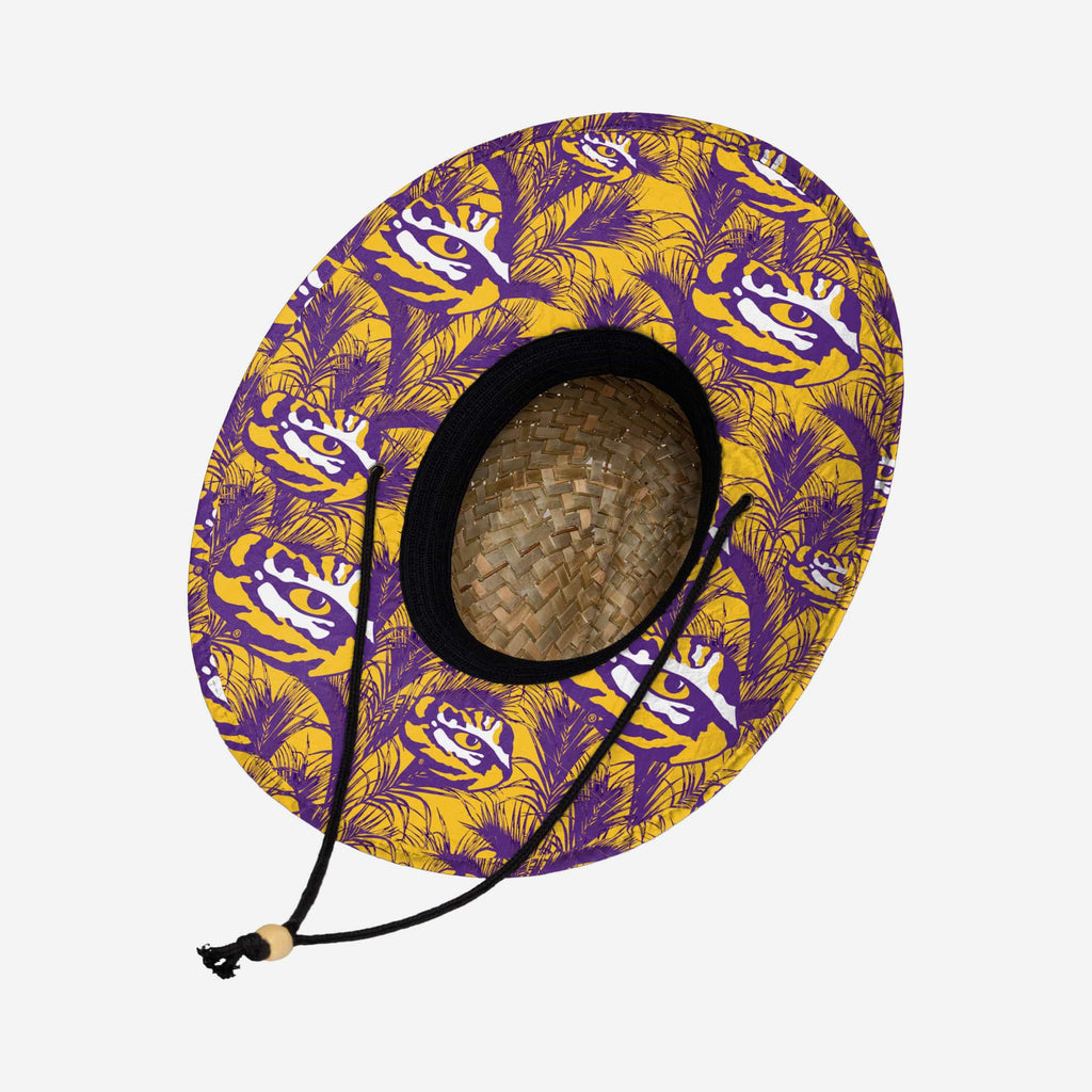 LSU Tigers Floral Straw Hat FOCO