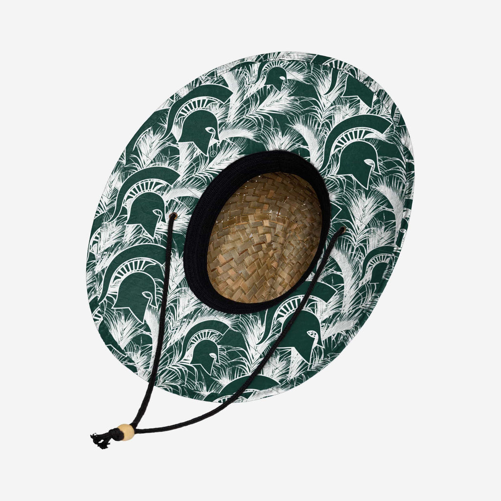 Michigan State Spartans Floral Straw Hat FOCO