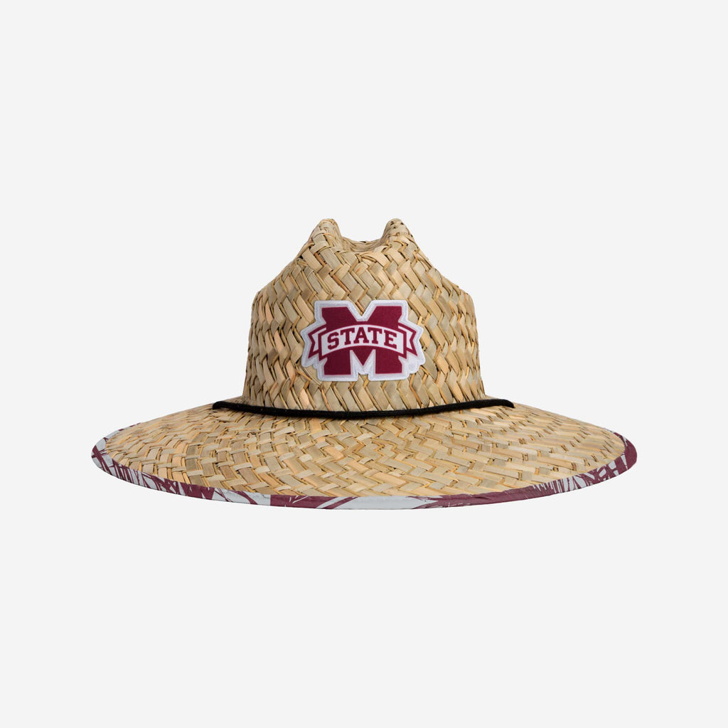 Mississippi State Bulldogs Floral Straw Hat FOCO