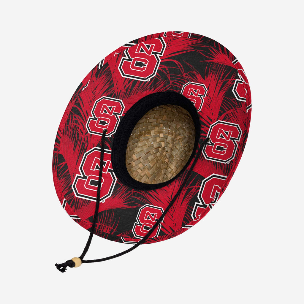 NC State Wolfpack Floral Straw Hat FOCO