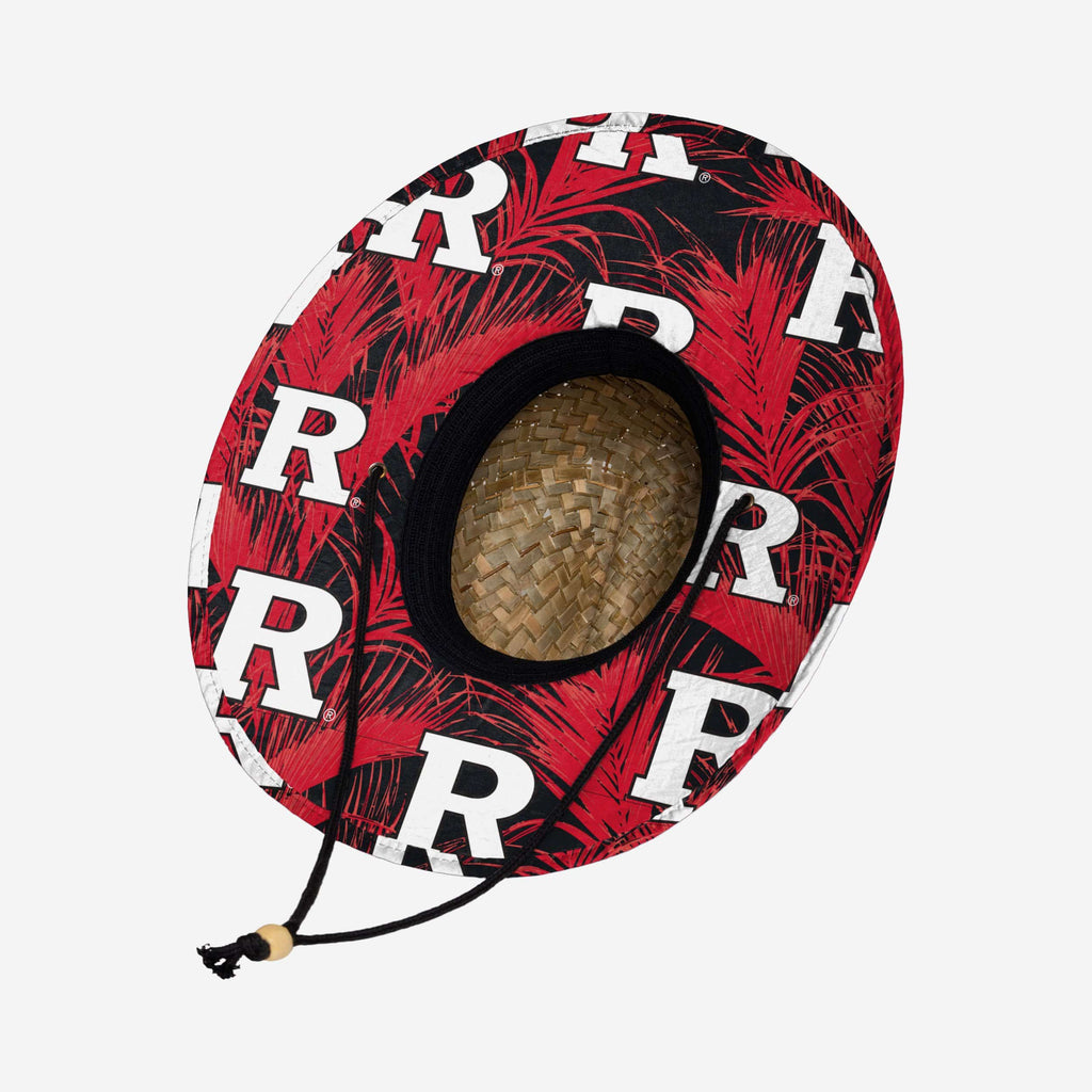 Rutgers Scarlet Knights Floral Straw Hat FOCO
