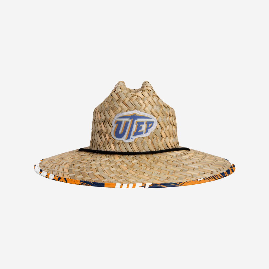 UTEP Miners Floral Straw Hat FOCO