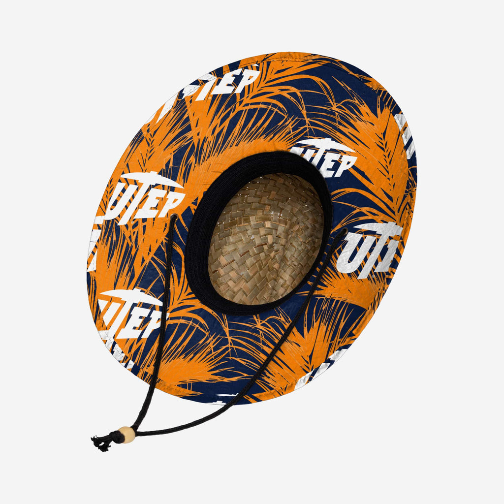 UTEP Miners Floral Straw Hat FOCO