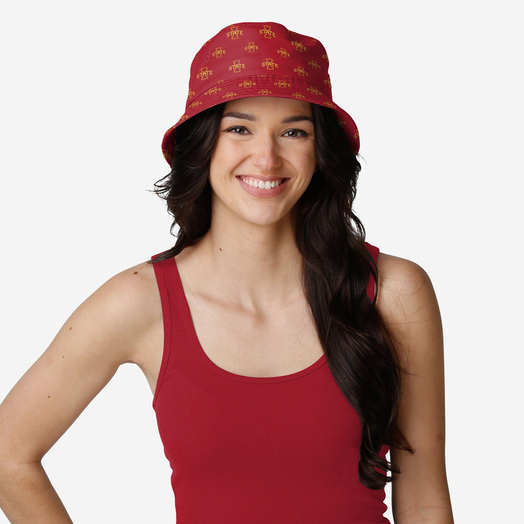Iowa State Cyclones Mini Print Bucket Hat FOCO