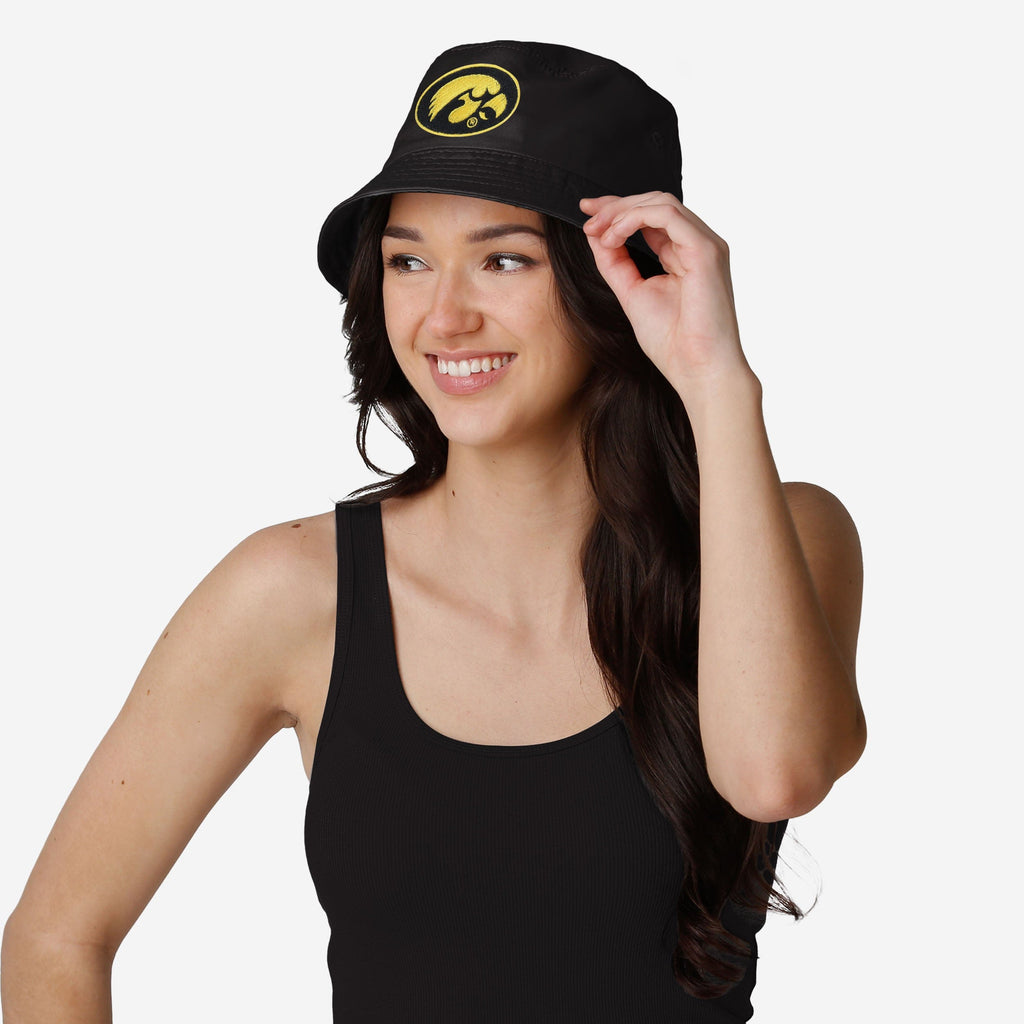 Iowa Hawkeyes Solid Bucket Hat FOCO