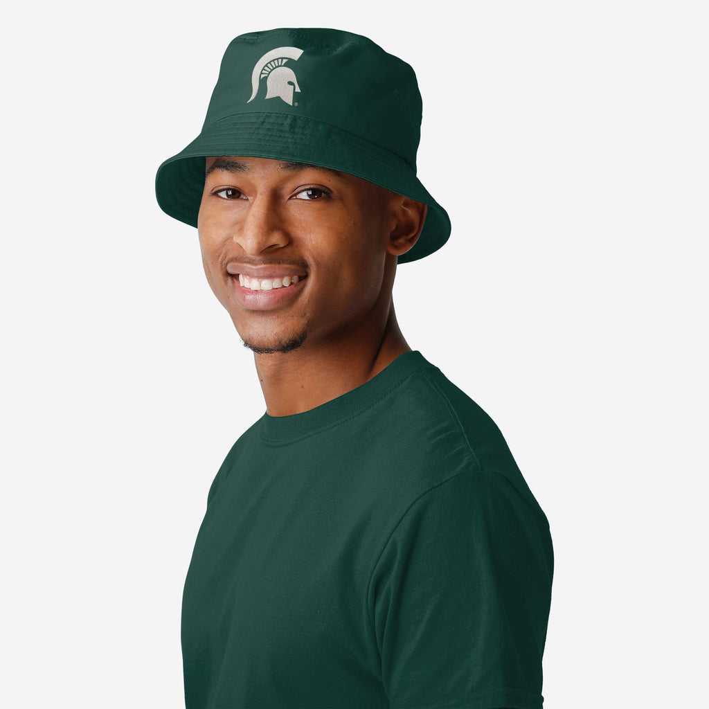 Michigan State Spartans Solid Bucket Hat FOCO