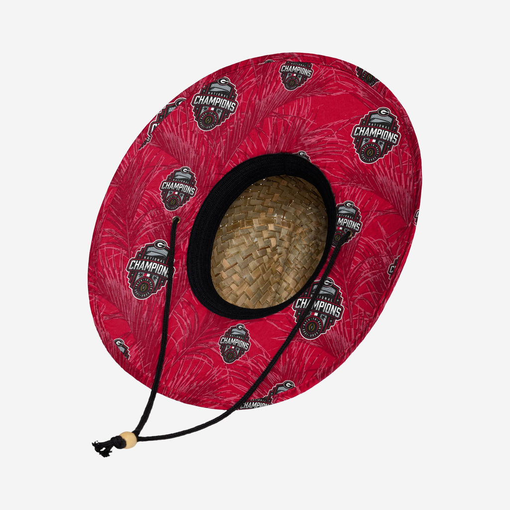 Georgia Bulldogs 2022 Football National Champions Straw Hat FOCO