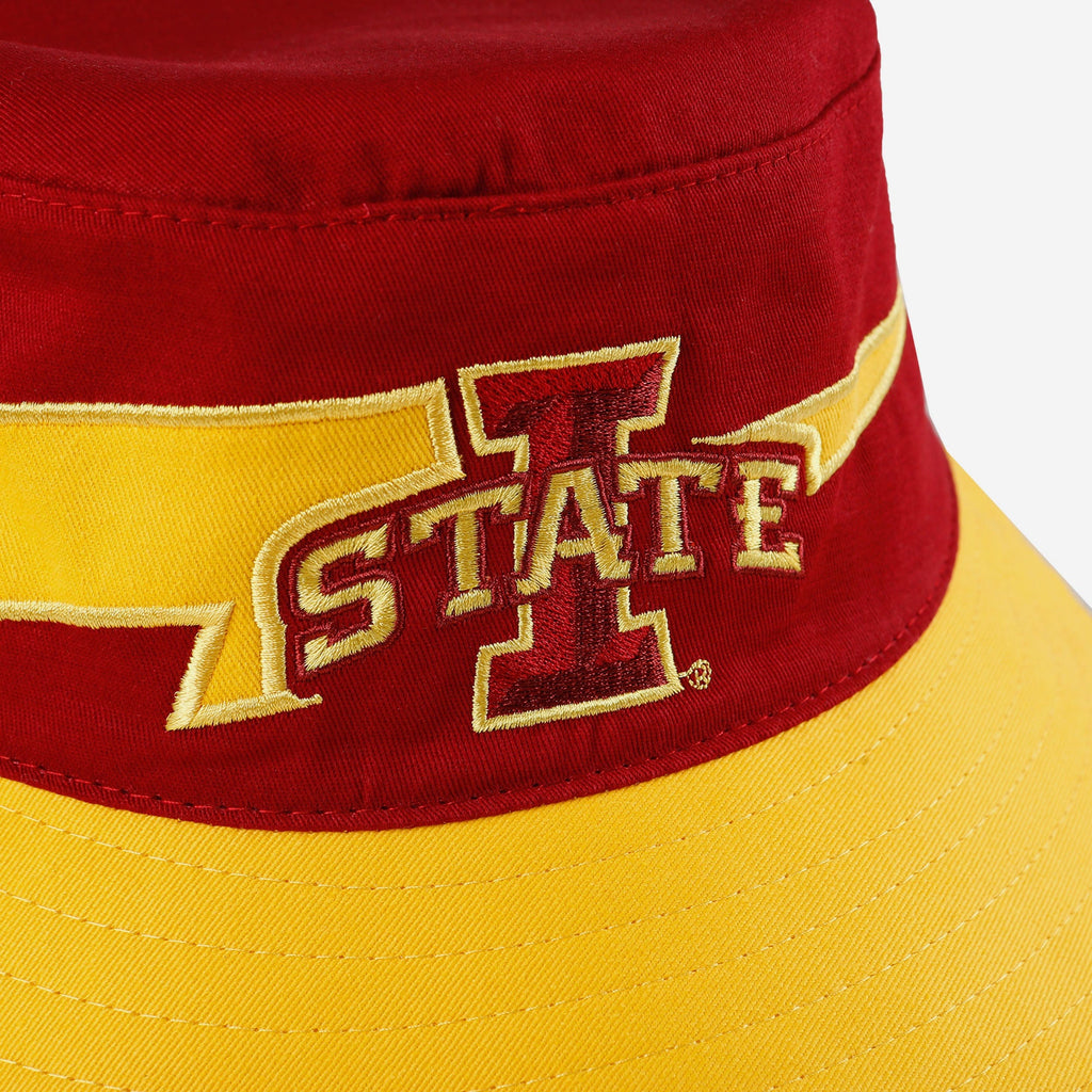 Iowa State Cyclones Team Stripe Bucket Hat FOCO