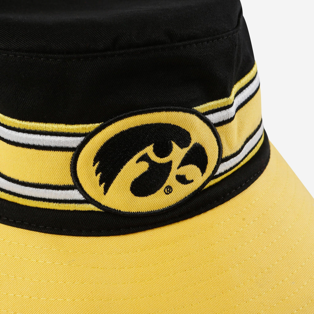 Iowa Hawkeyes Team Stripe Bucket Hat FOCO