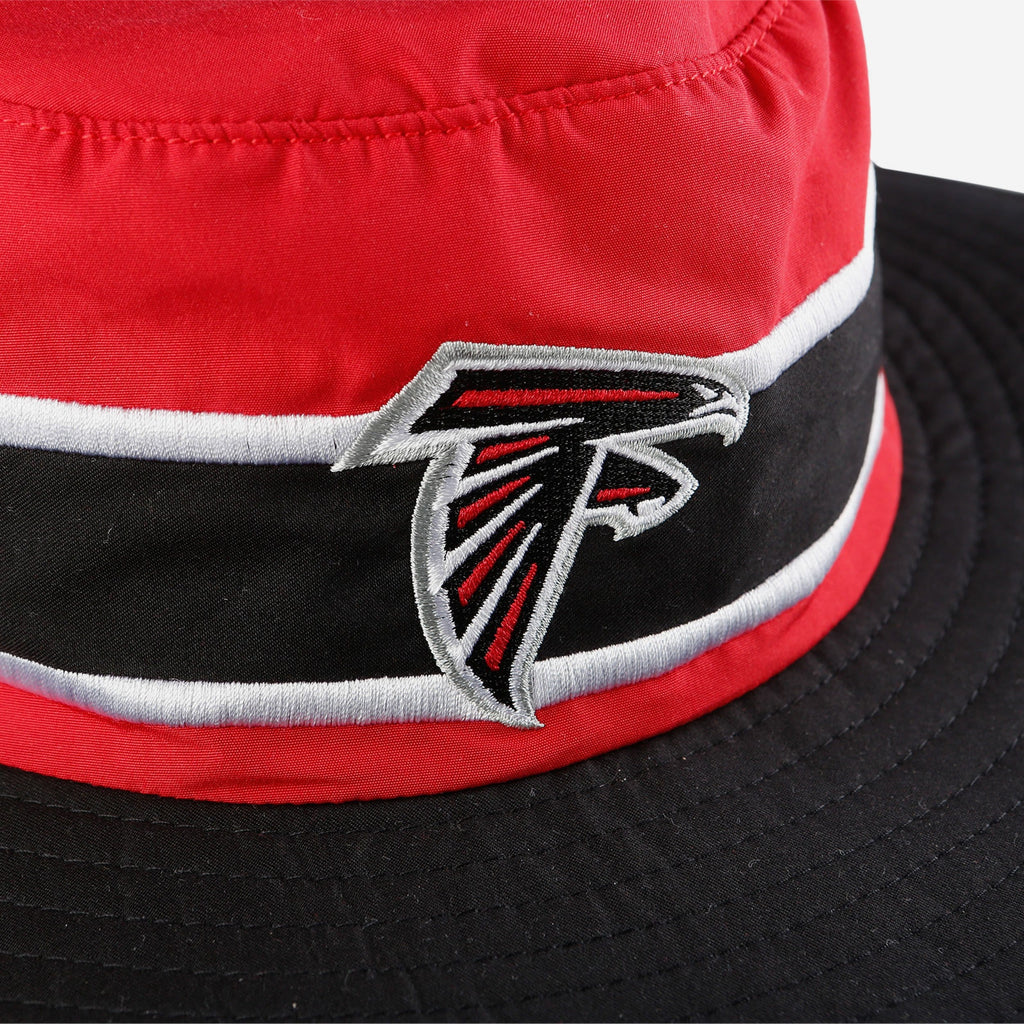 Atlanta Falcons Team Stripe Boonie Hat FOCO