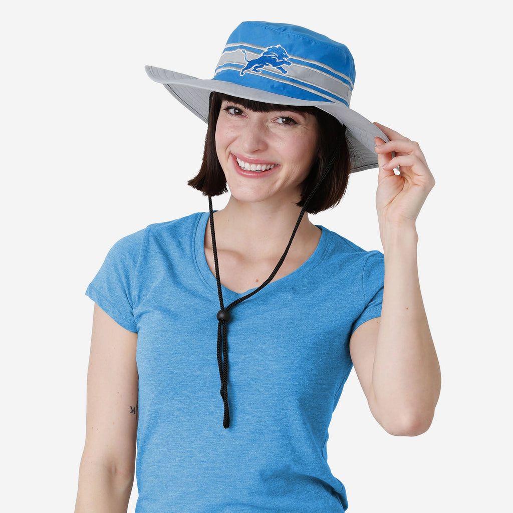 Detroit Lions Team Stripe Boonie Hat FOCO