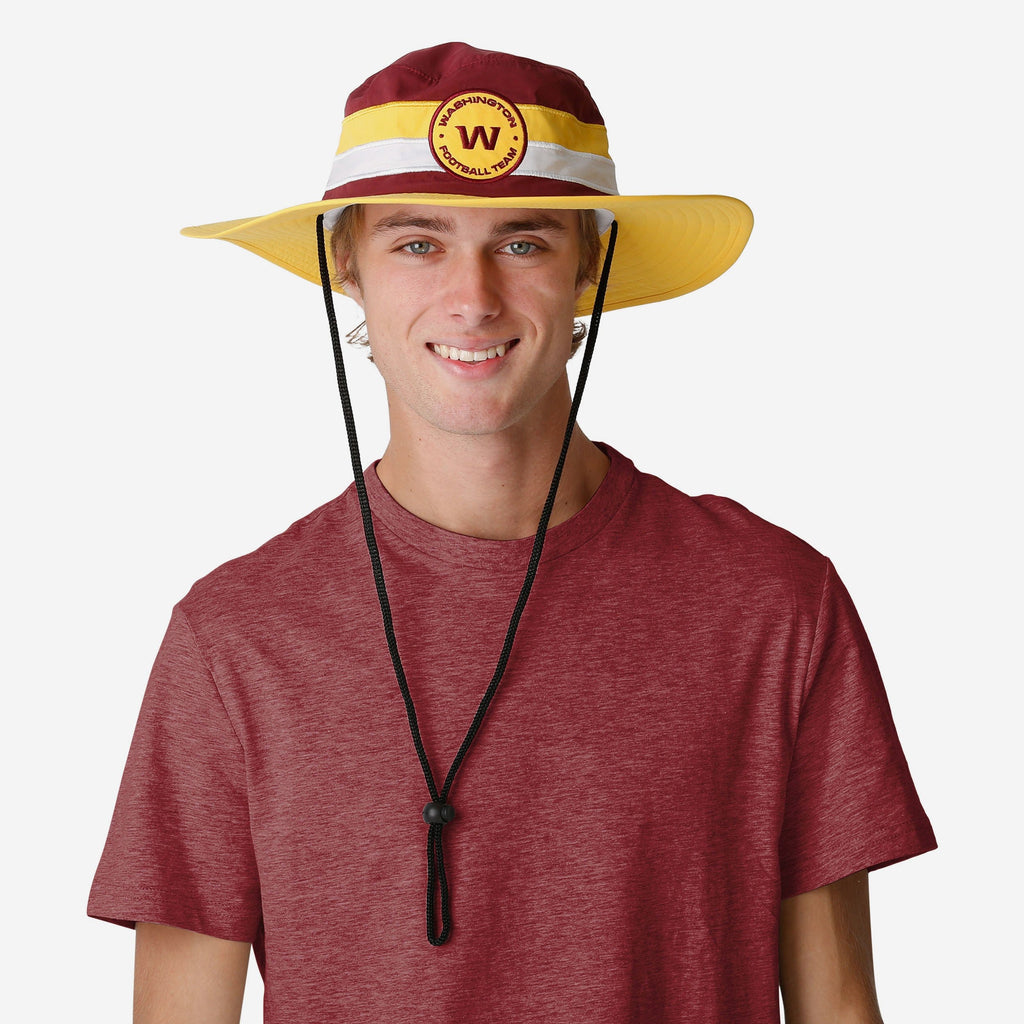 Washington Commanders Team Stripe Boonie Hat FOCO