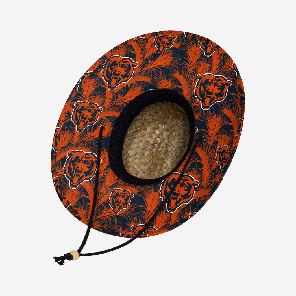 Chicago Bears Floral Straw Hat FOCO