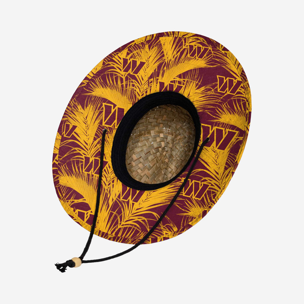 Washington Commanders Floral Straw Hat FOCO