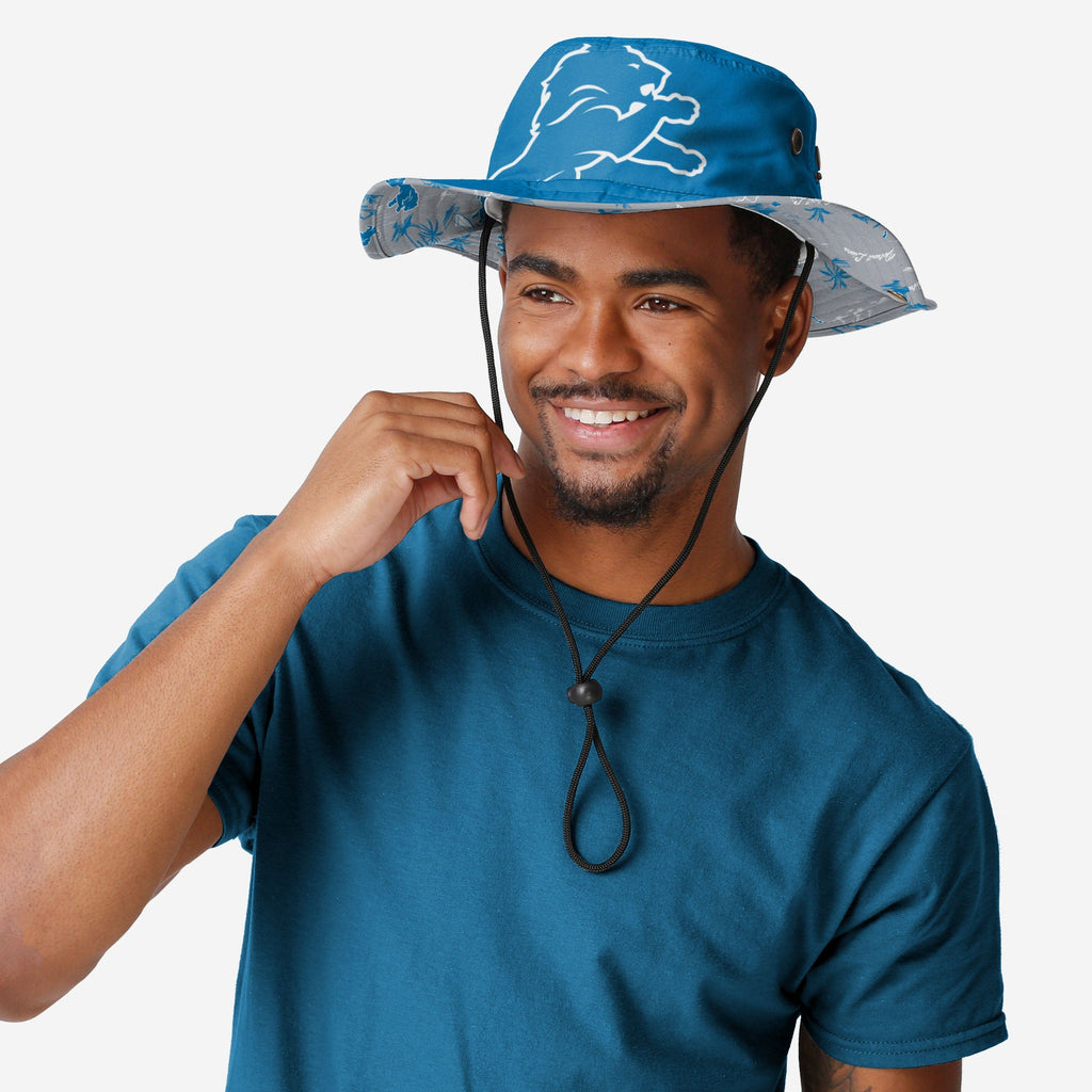 Detroit Lions Cropped Big Logo Hybrid Boonie Hat FOCO