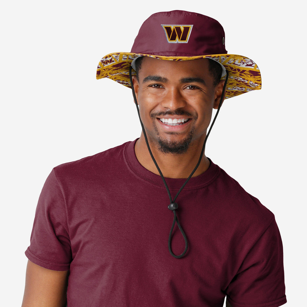 Washington Commanders Solid Hybrid Boonie Hat FOCO