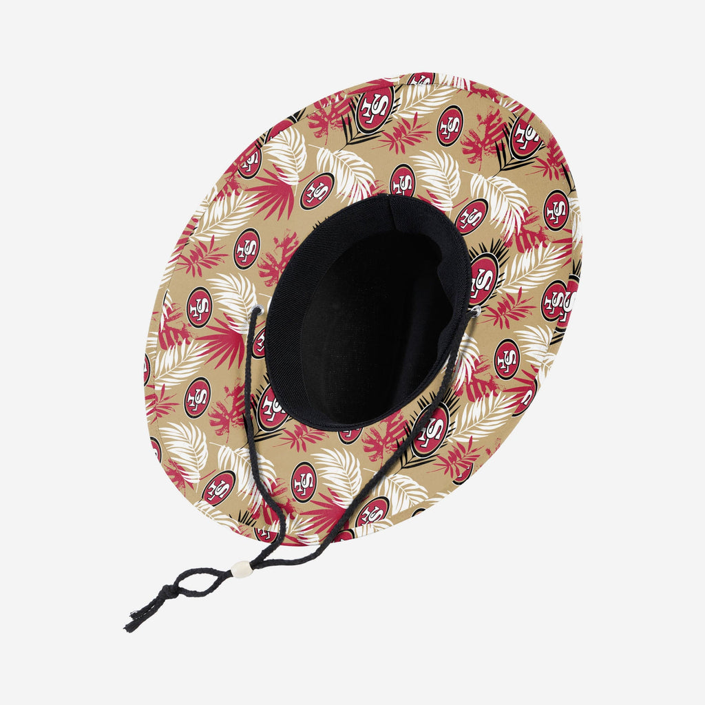 San Francisco 49ers Team Color Straw Hat FOCO