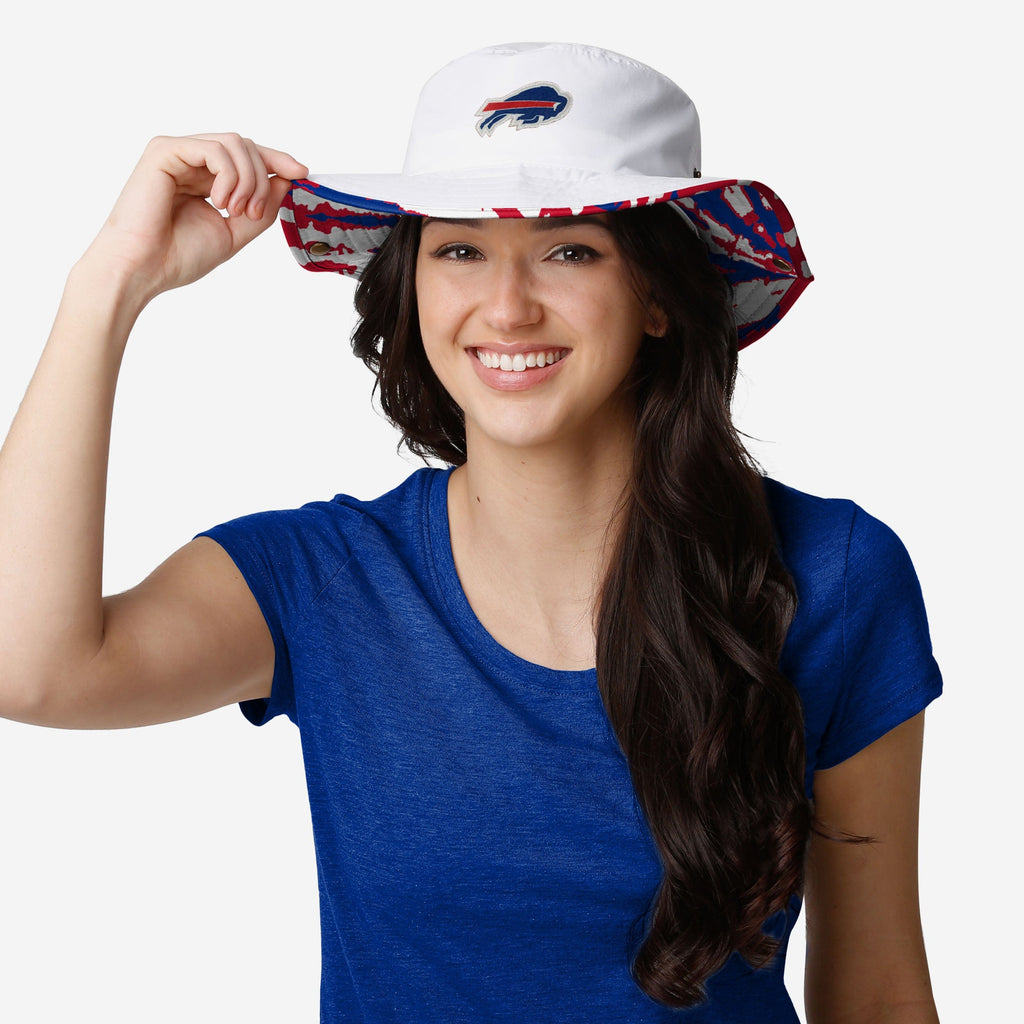 Buffalo Bills Womens White Hybrid Boonie Hat FOCO