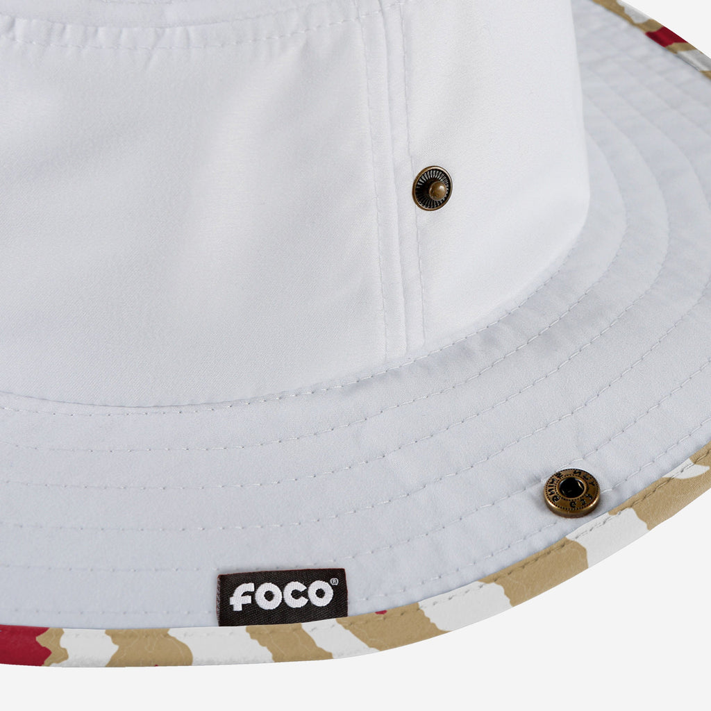 San Francisco 49ers Womens White Hybrid Boonie Hat FOCO