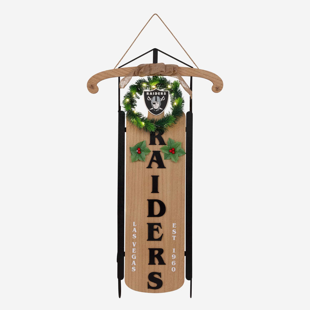 Las Vegas Raiders Light Up Sled FOCO