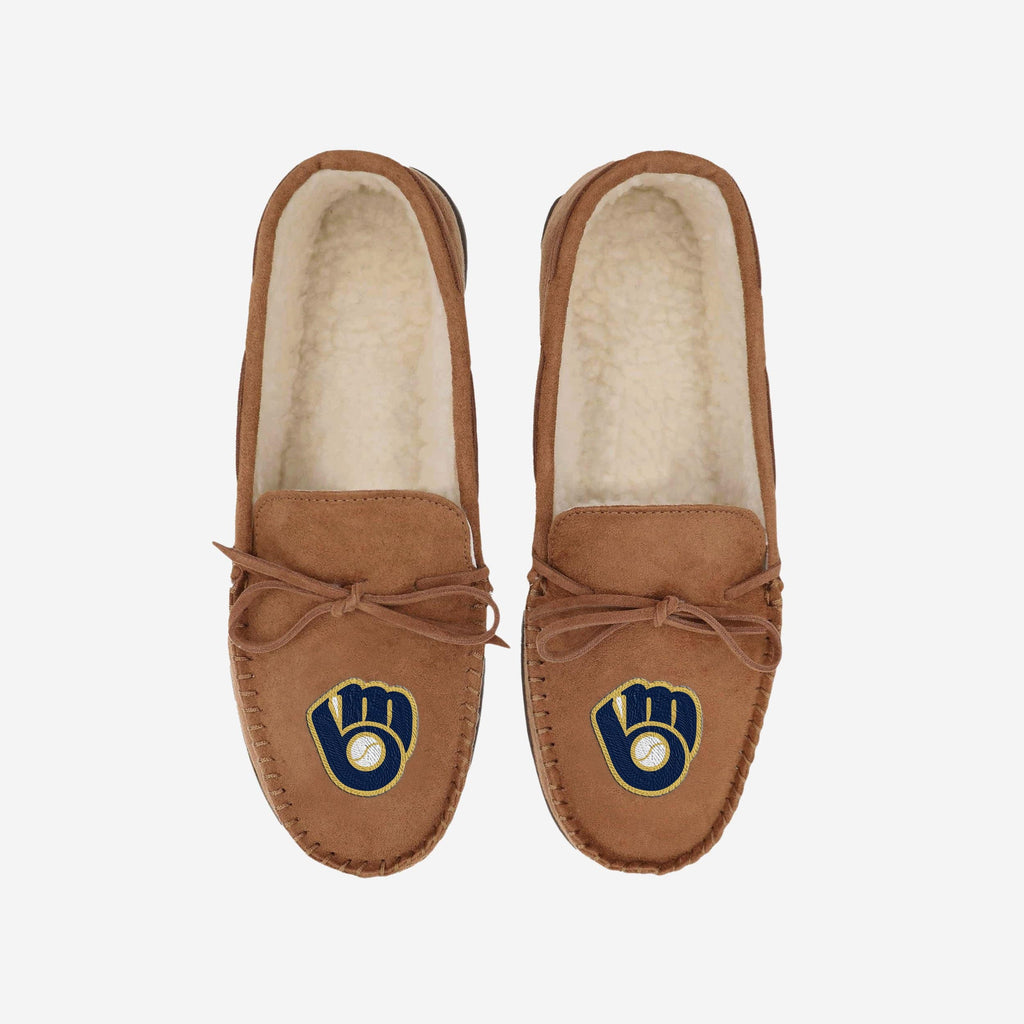 Milwaukee Brewers Moccasin Slipper FOCO