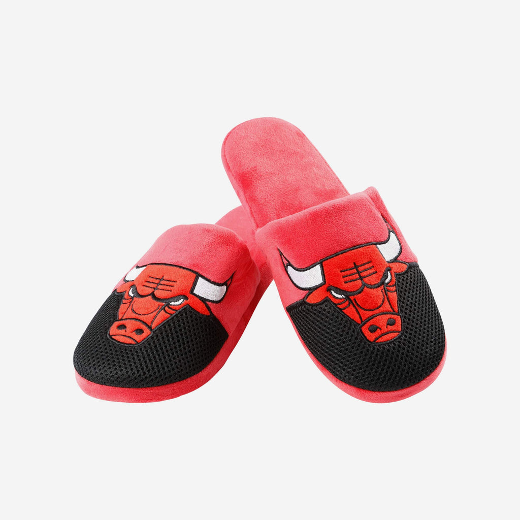 Chicago Bulls Team Logo Staycation Slipper FOCO