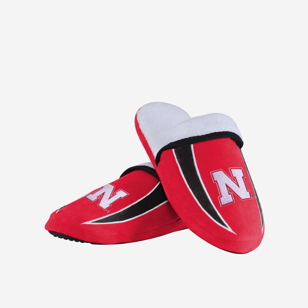 Nebraska Cornhuskers Sherpa Slide Slipper FOCO