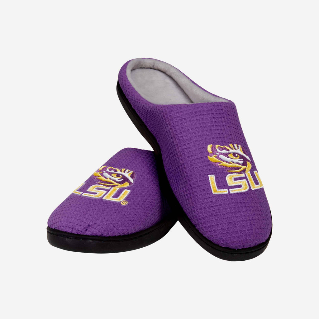 LSU Tigers Memory Foam Slide Slipper FOCO