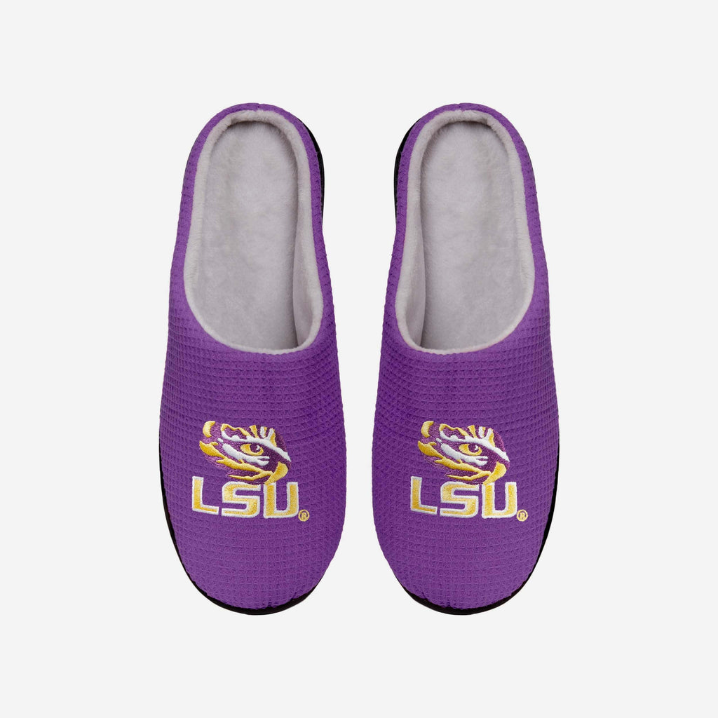 LSU Tigers Memory Foam Slide Slipper FOCO