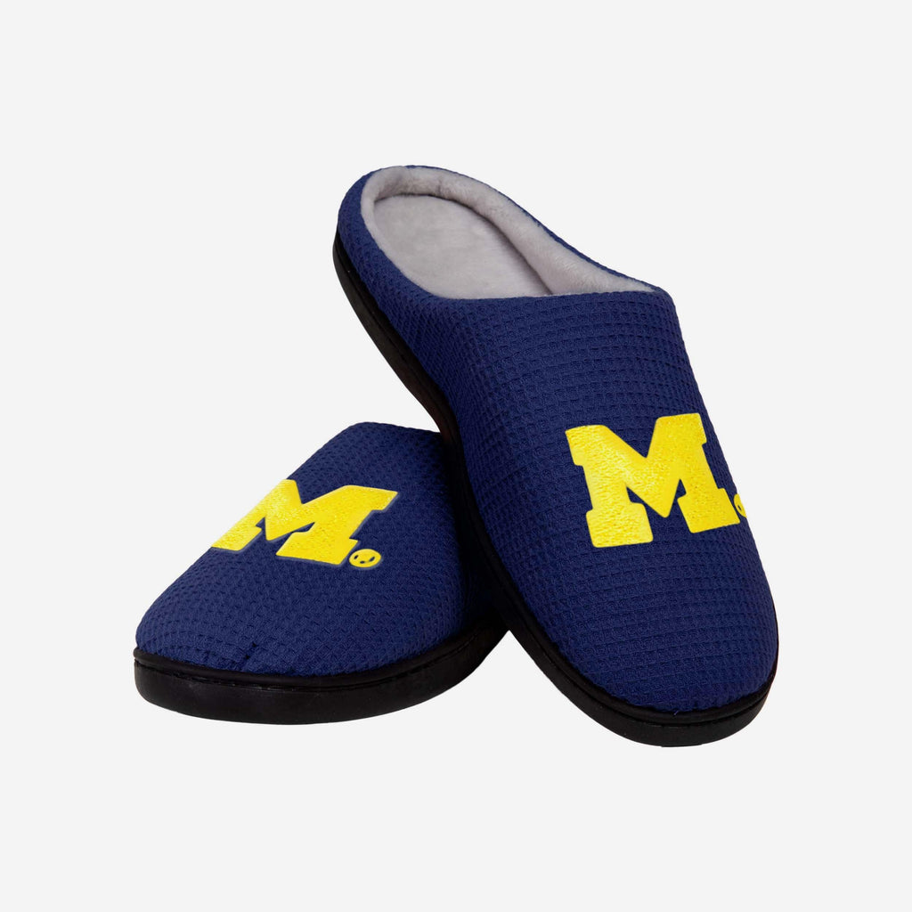Michigan Wolverines Memory Foam Slide Slipper FOCO