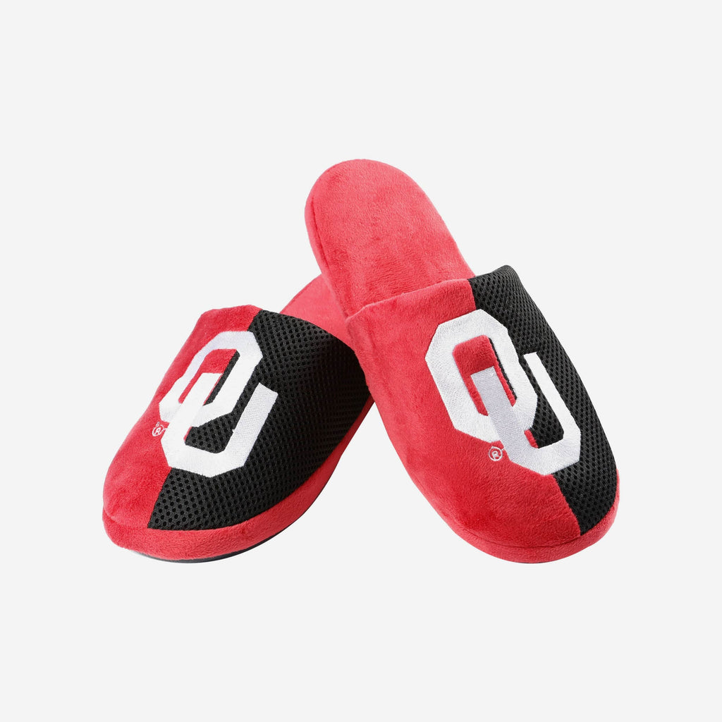 Oklahoma Sooners Team Logo Staycation Slipper FOCO
