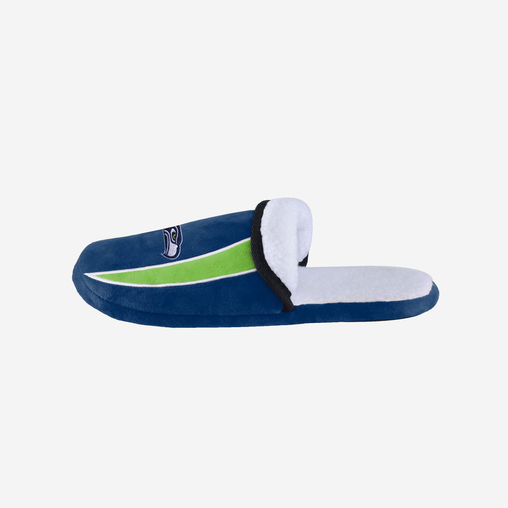 Seattle Seahawks Sherpa Slide Slipper FOCO