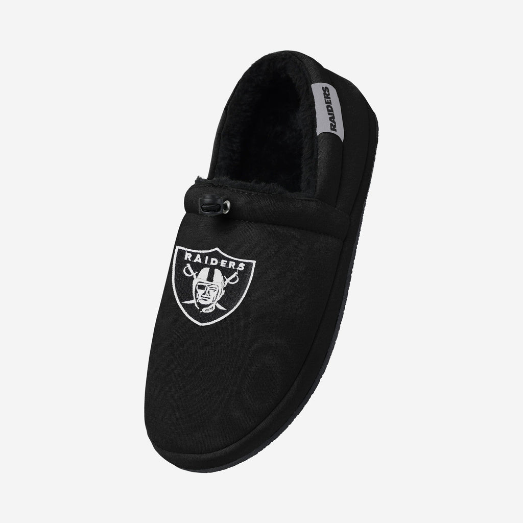 Las Vegas Raiders Big Logo Athletic Moccasin Slipper FOCO