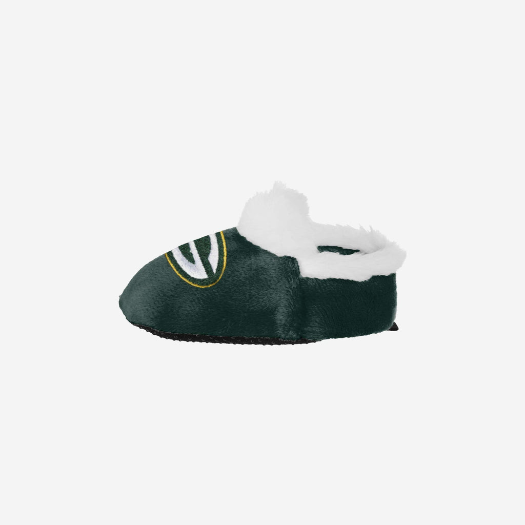Green Bay Packers Logo Baby Bootie Slipper FOCO