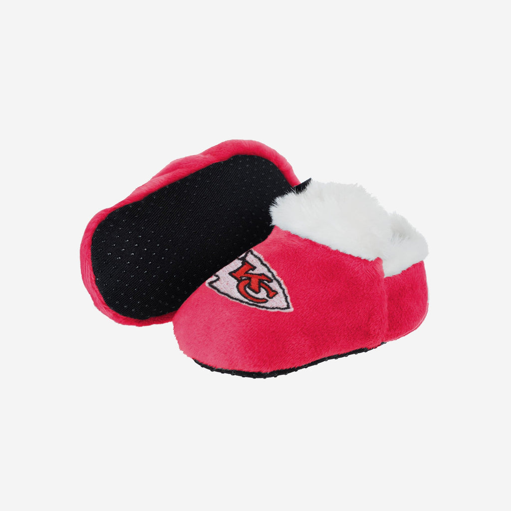 Kansas City Chiefs Logo Baby Bootie Slipper FOCO